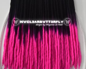 Pink hair extensions | Etsy