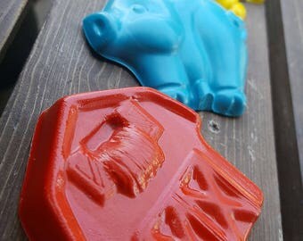 Pig cow rooster | Etsy