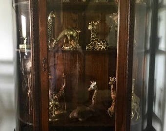 Curio cabinet | Etsy