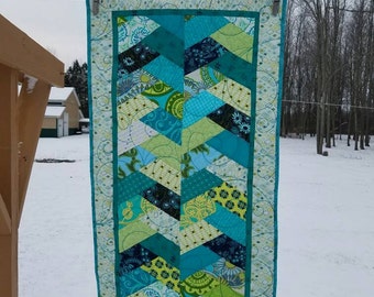 French braid quilt | Etsy