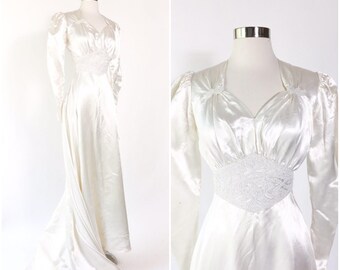 Liquid satin dress | Etsy