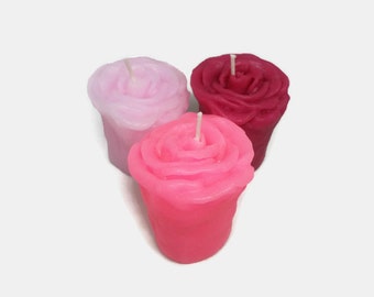 Flower shaped candle | Etsy