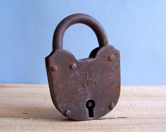 Antique padlock | Etsy