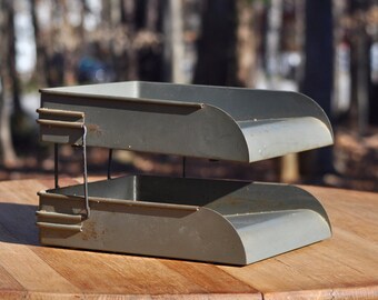 Metal file tray | Etsy