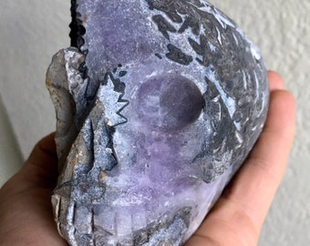 Hand carved amethyst | Etsy