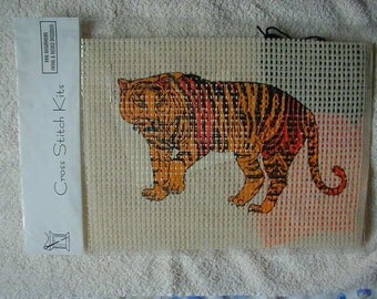 Tiger cross stitch | Etsy