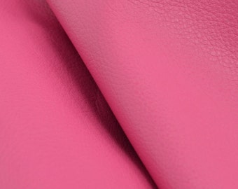 Pink leather fabric | Etsy