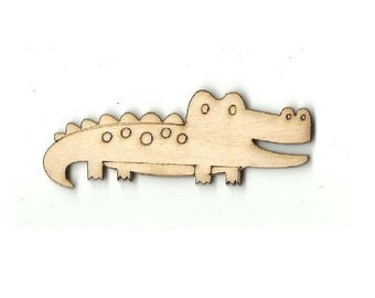 Alligator cut out | Etsy