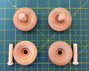 Wooden wheels | Etsy