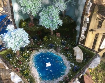Pond diorama | Etsy