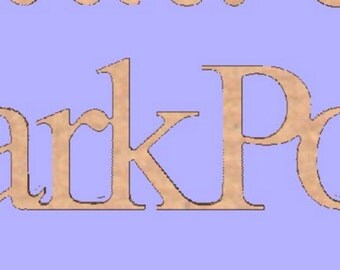 Custom word cutout | Etsy