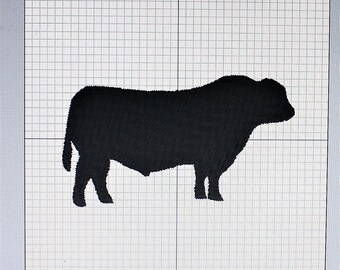 Cow embroidery | Etsy