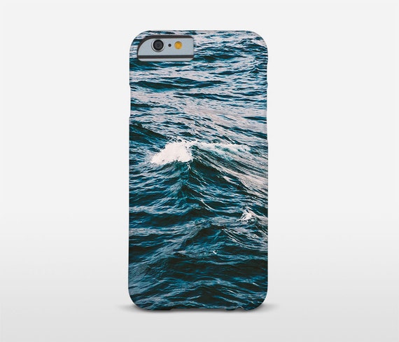 Ocean Phone Case Water Texture Blue Sea Photo Phone Case