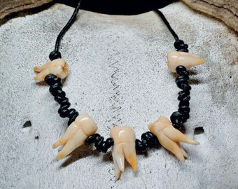 Human teeth jewelry | Etsy