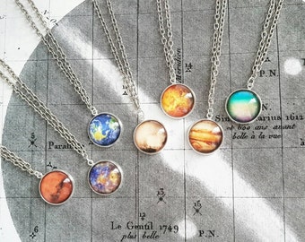 Space necklace | Etsy
