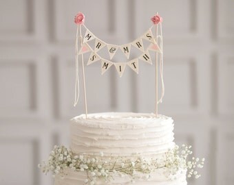 Vintage cake topper | Etsy