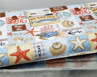 Nautical fabric by the yard | Etsy