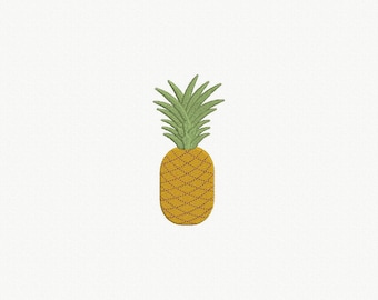 Pineapple embroidery | Etsy