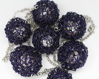 Wire mesh necklace | Etsy