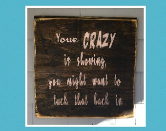 Funny wood signs | Etsy