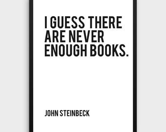 John steinbeck quote | Etsy