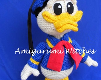 Donald duck crochet | Etsy