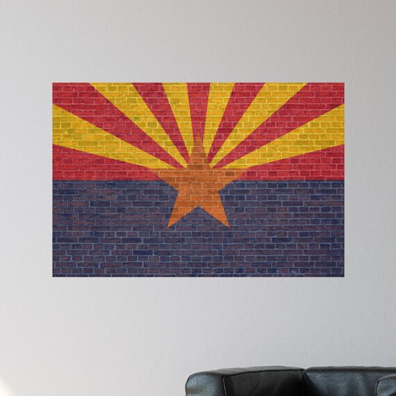 Arizona Flag Arizona Flag Decor Rustic Decor Rustic Home