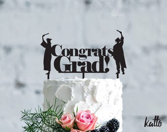 Grad silhouette | Etsy