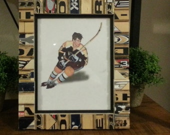 Hockey stick frame | Etsy