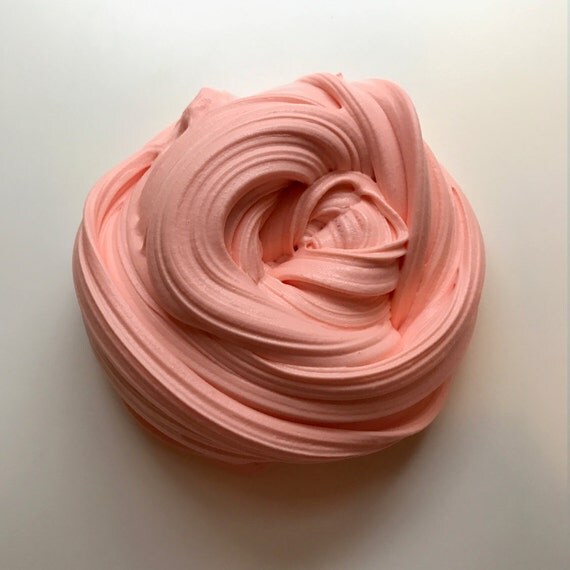 Fluffy Peach Slime Fluffy Peach Slime