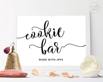 Cookie table sign | Etsy