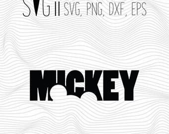 Mickey mouse vector | Etsy