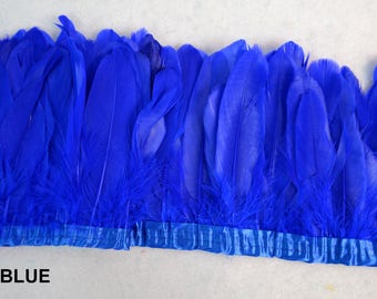 Feather fringe trim | Etsy