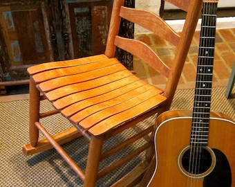Armless Rocking Chair
