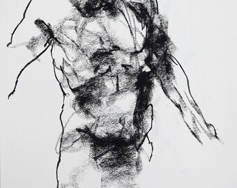 contemporary original figure paintings and by derekoverfieldart