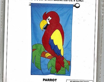 Parrot flags | Etsy