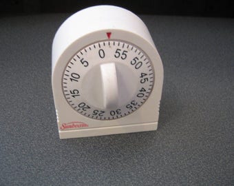 Vintage Copper Westclox Kitchen Timer Lookout Kitchen Timer