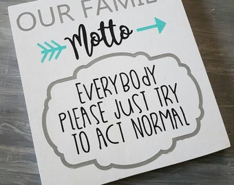 Family motto | Etsy