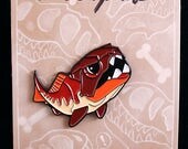 Cute Prehistoric enamel pins by PaleoPins on Etsy