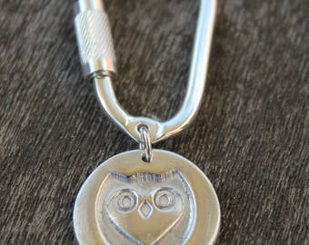 Owl key ring | Etsy