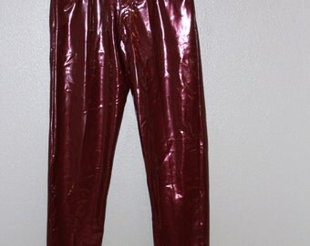 Vinyl pants | Etsy