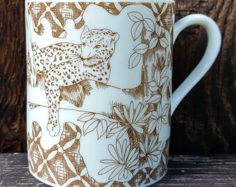 Leopard coffee mug | Etsy