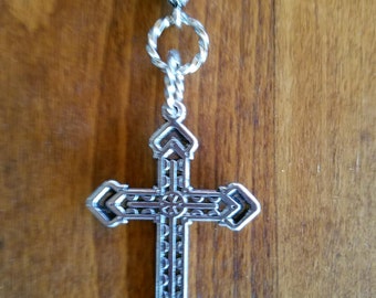 Items similar to Steampunk Cross Necklace on Etsy
