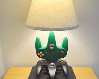 Playstation Desk Lamp PS1 Console and Controller by 1upForge