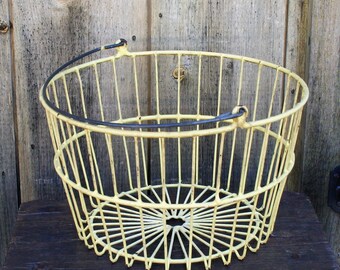 Round wire basket | Etsy