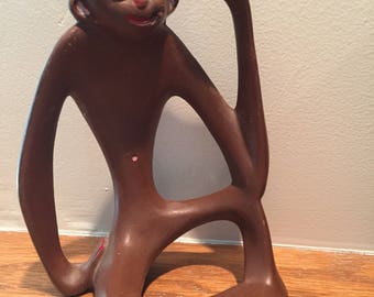 Smoking monkey | Etsy