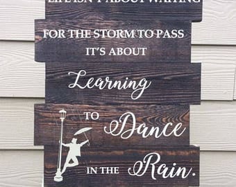 Dance in the rain | Etsy