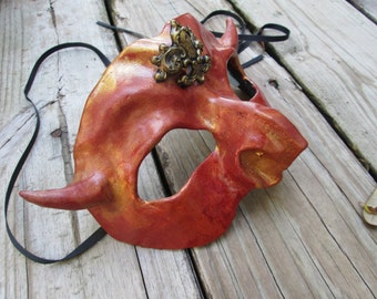 Devil mask | Etsy