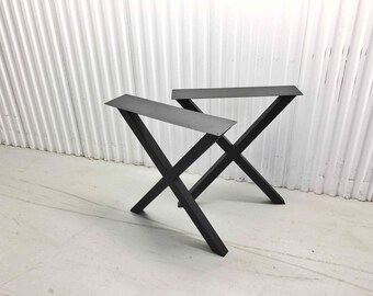 Metal Steel Table Legs Bases Custom Furnitures by YJInteriors