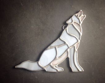 Wolf glass | Etsy
